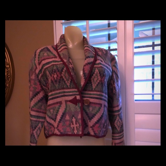 new directions | Jackets & Coats | Vintage New Direction Woven Crop ...